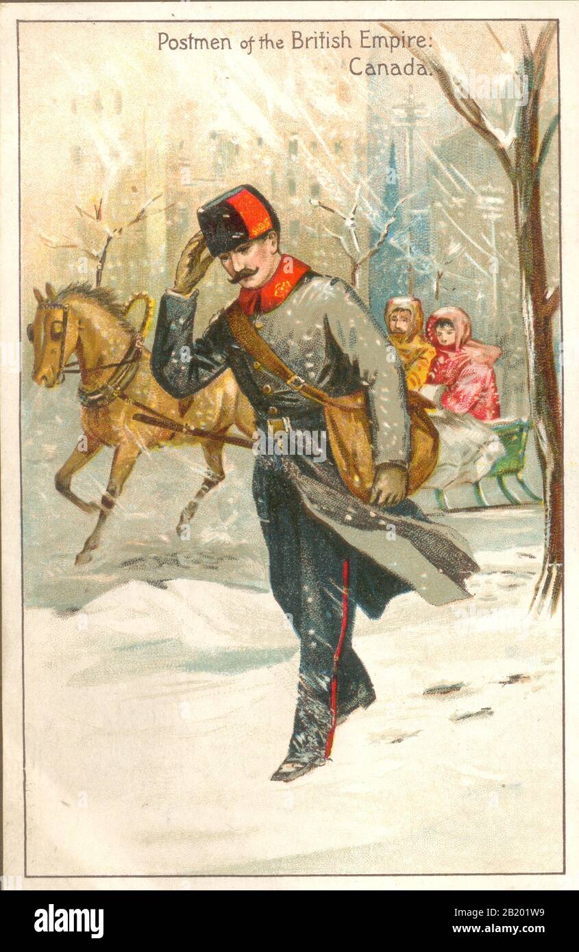 Postmen of the british empire hi-res stock photography and images - Alamy