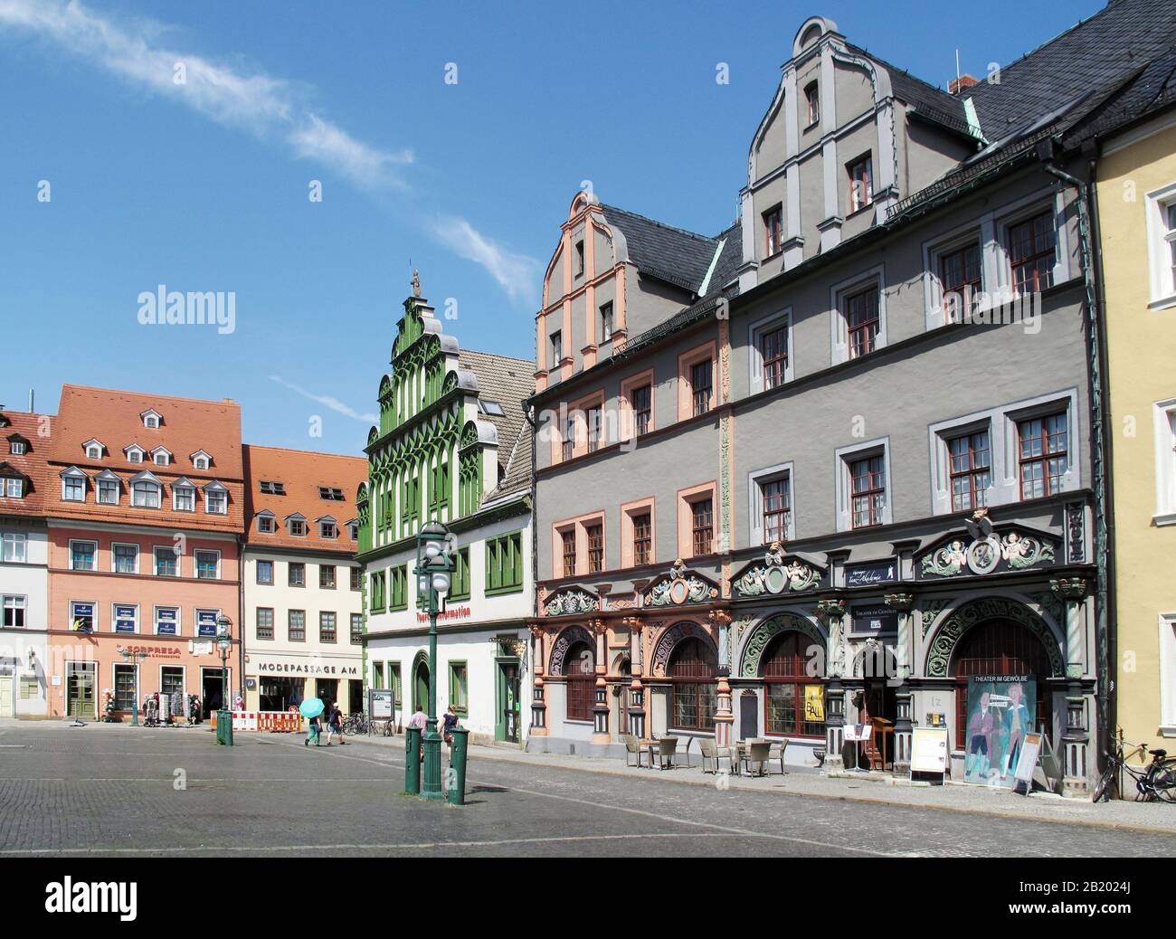 Markt square weimar hi-res stock photography and images - Alamy
