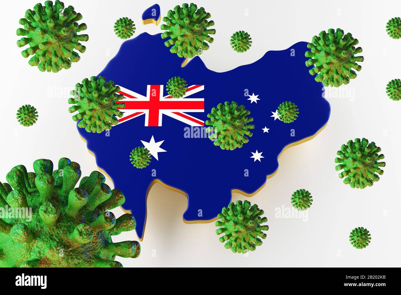Australia map 3d hi-res stock photography and images - Alamy