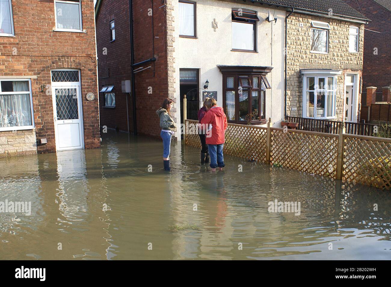 flood disaster area, flooded homes Stock Photo - Alamy