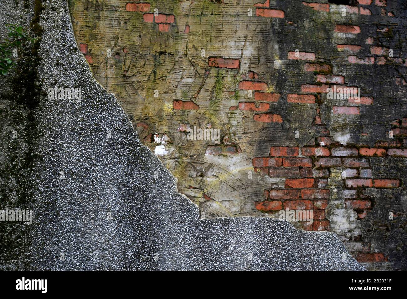 Saltcoats textured wall Stock Photo - Alamy