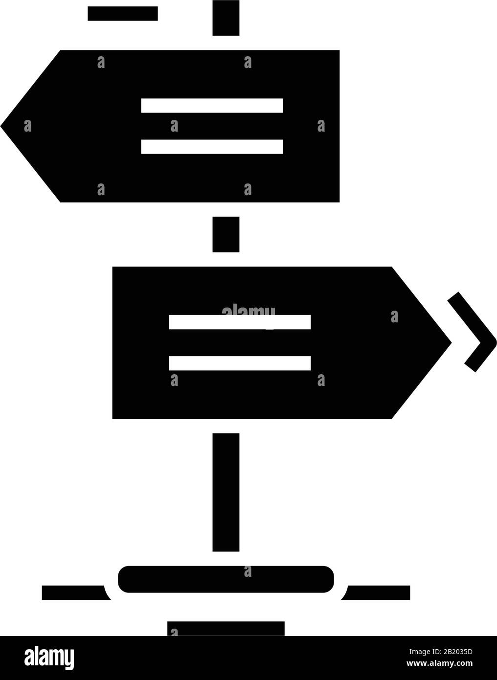 Destination guide black icon, concept illustration, vector flat symbol ...