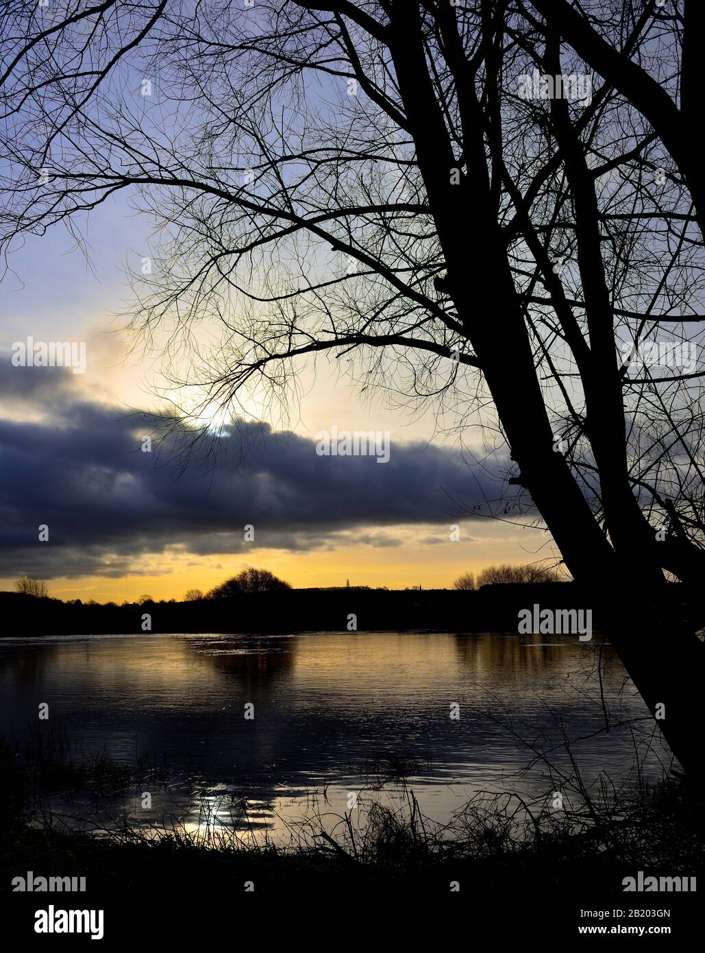 River Trent sunrise Nottingham England,UK Stock Photo - Alamy