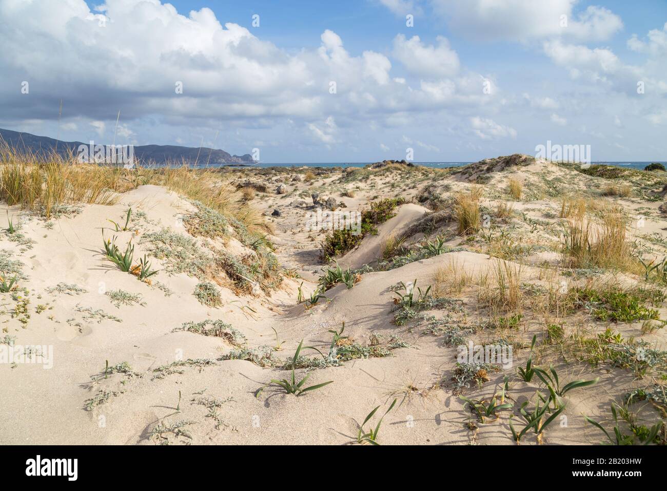 South coastal landscape on Creete, Greece Stock Photo - Alamy
