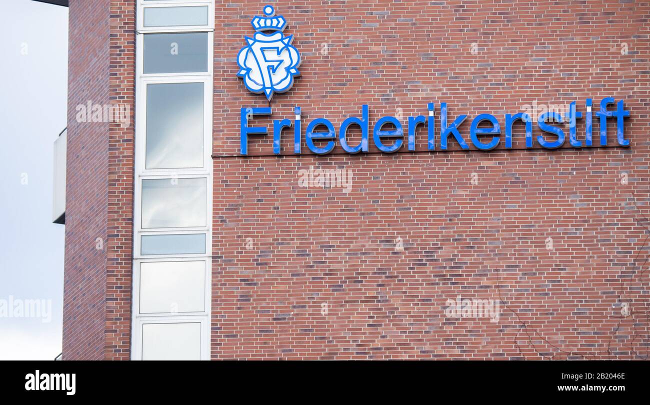 Hanover, Germany. 28th Feb, 2020. The hospital Diakovere Friederikenstift. Credit: Julian ...