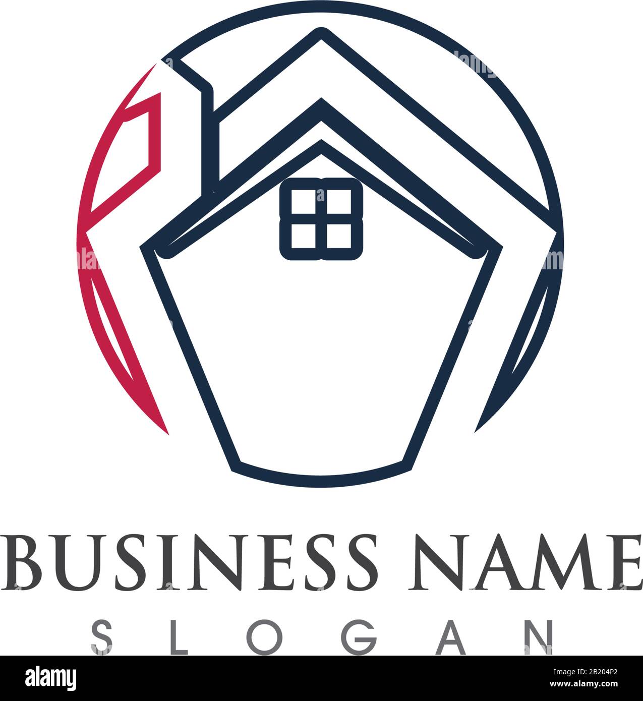 Home logo and symbol vector Stock Vector Image & Art - Alamy