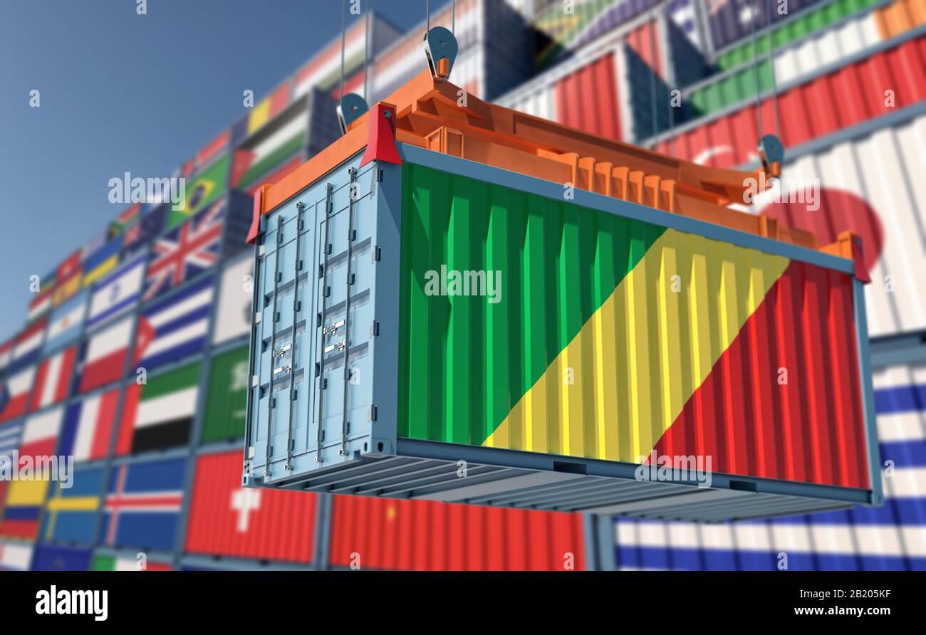 Shipping container republic congo hi-res stock photography and images ...