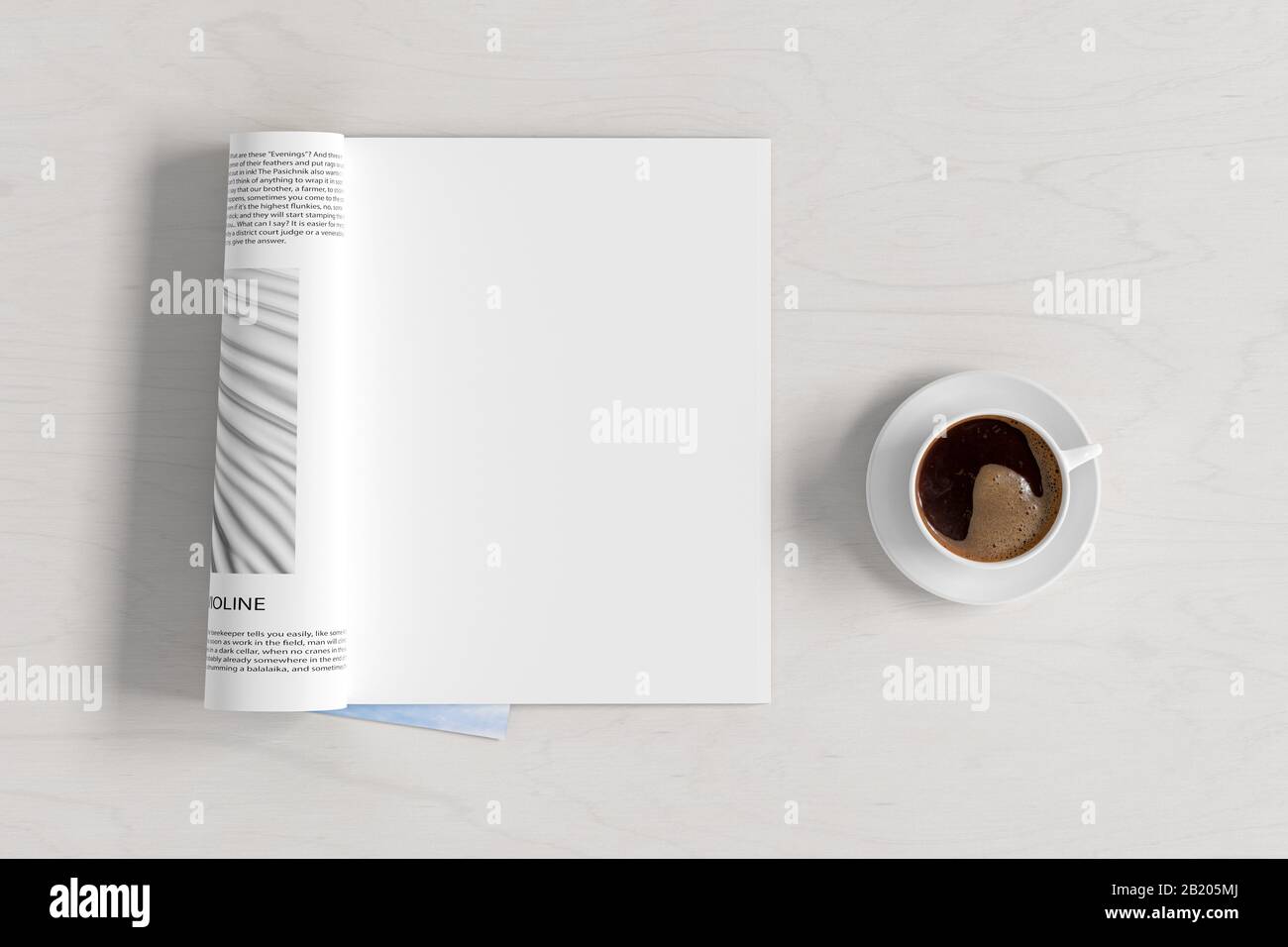 Magazine desk top hi-res stock photography and images - Alamy