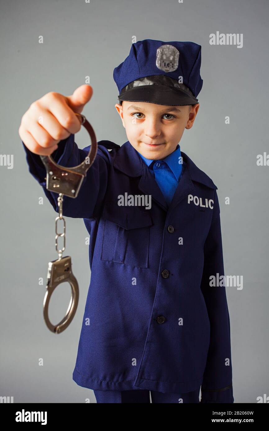 Police uniform fancy dress hi-res stock photography and images - Alamy