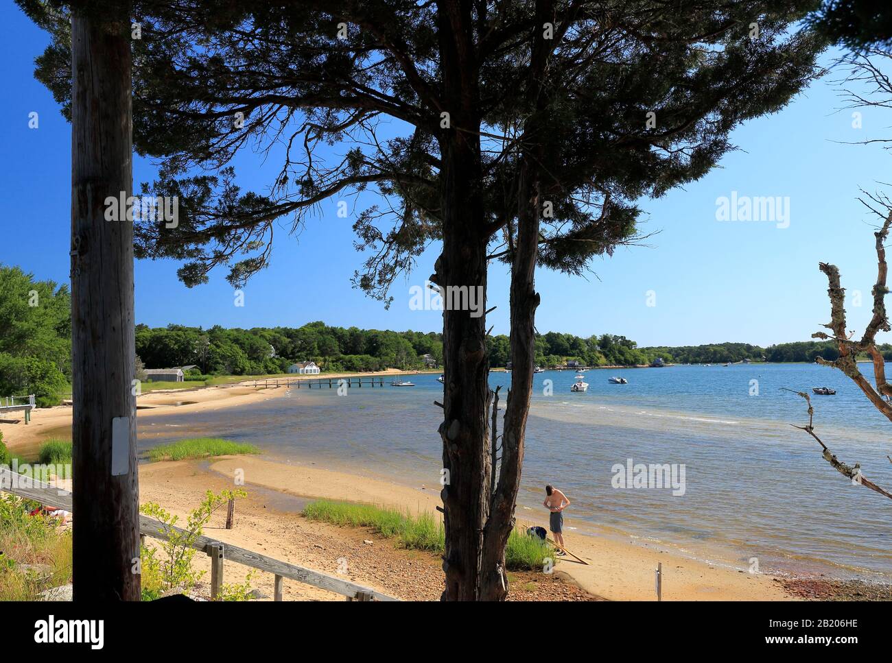 View of Pleasant Bay, Cape Cod, USA Stock Photo - Alamy