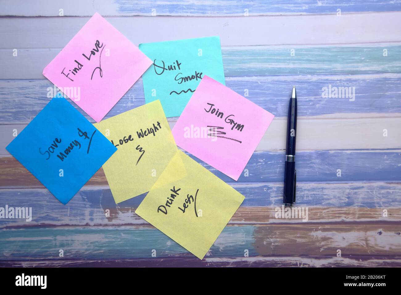 Checklist goal hi-res stock photography and images - Alamy