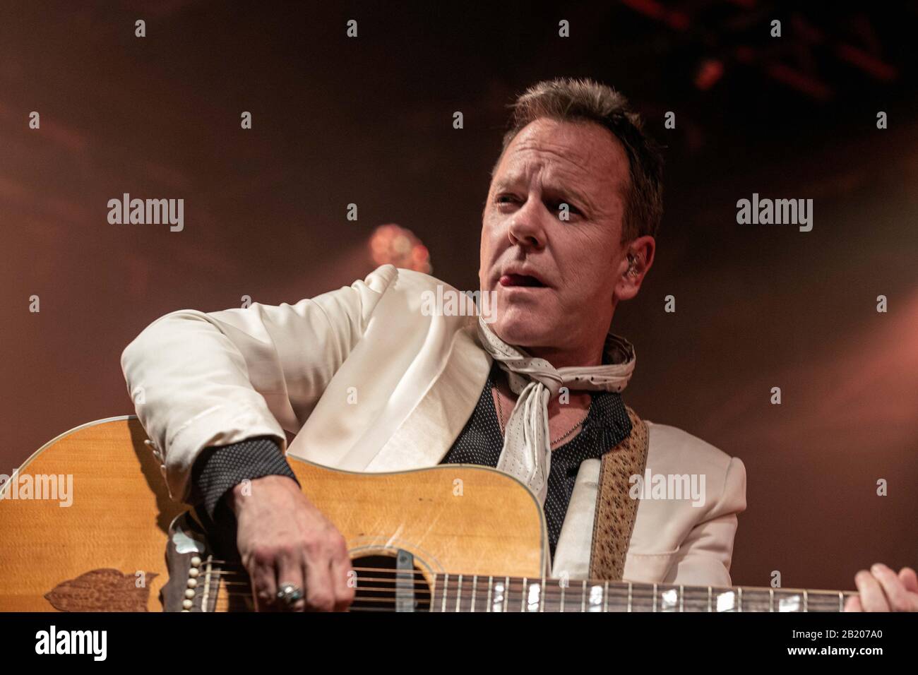 February 27, 2020: Hollywood actor / musician Kiefer Sutherland and ...