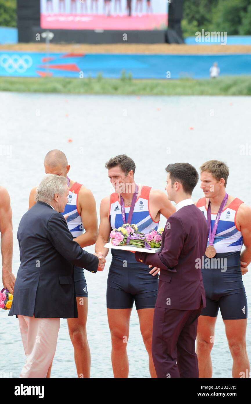 2012 london olympic regatta hi-res stock photography and images - Alamy