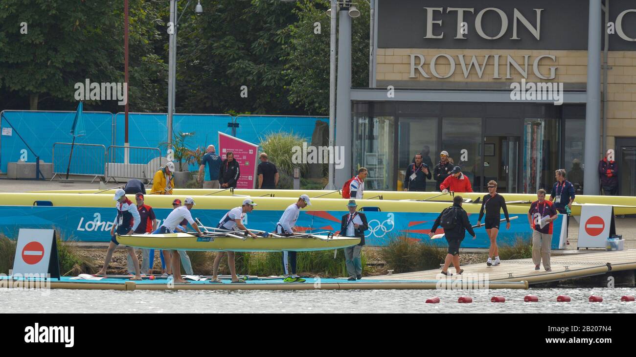 Windsor the venue for the rowing hi-res stock photography and images ...