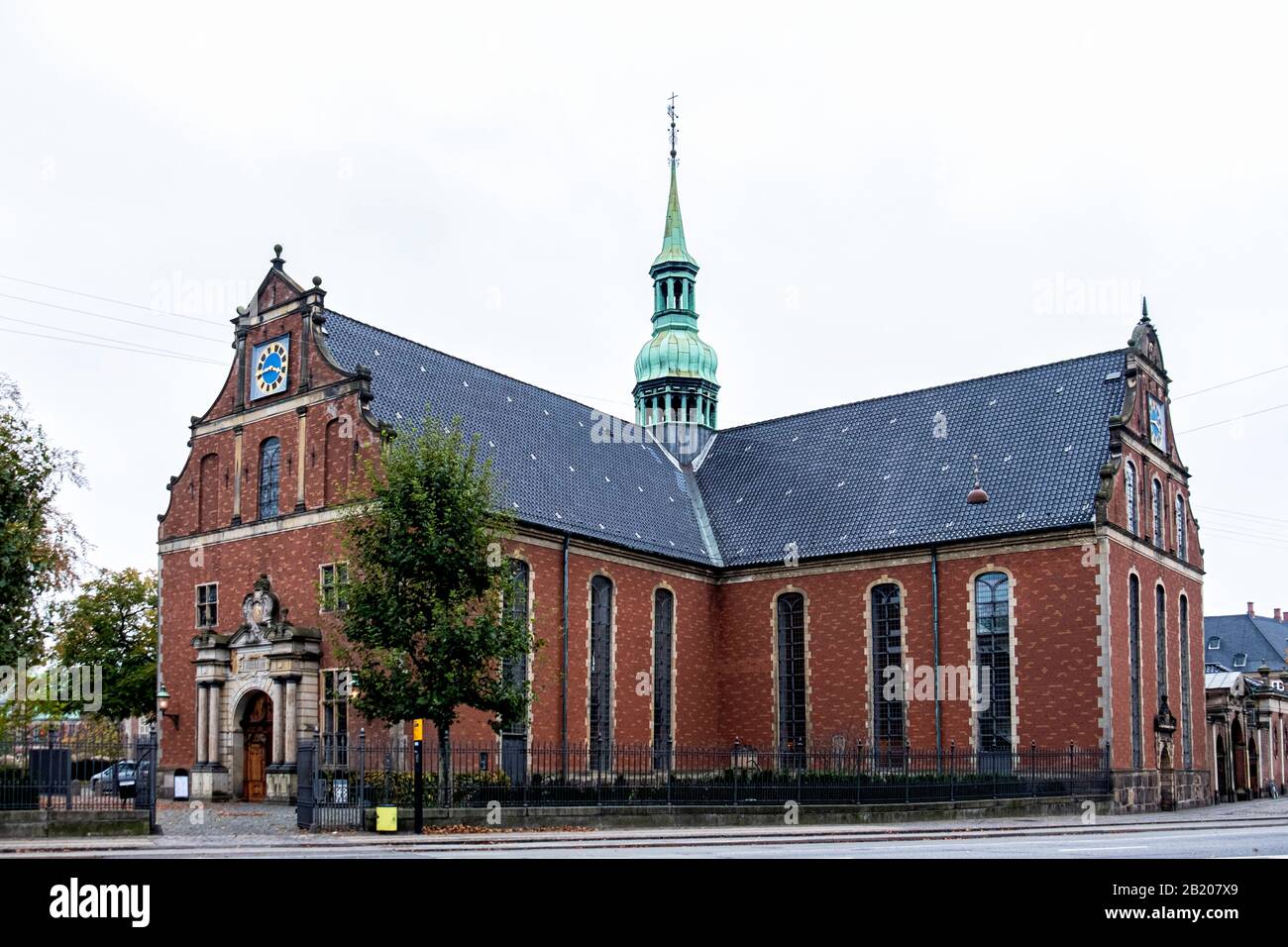 Holmens Kirke, Holmen Parish church on Holmens Kanal, Copenhagen ...