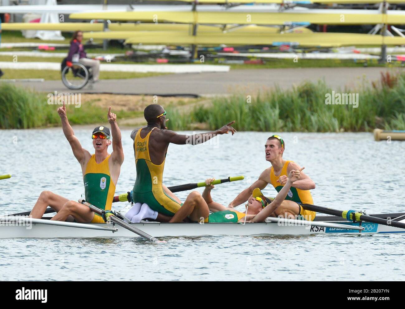Mens four rowing final hi-res stock photography and images - Alamy