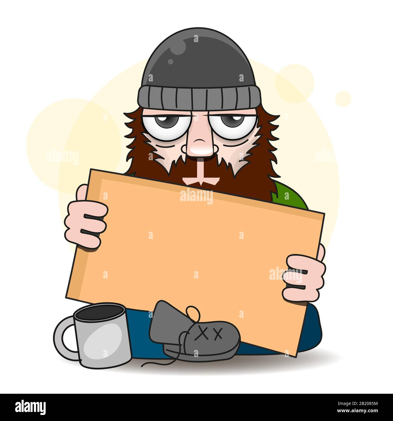 Homelessness shelter Stock Vector Images - Alamy