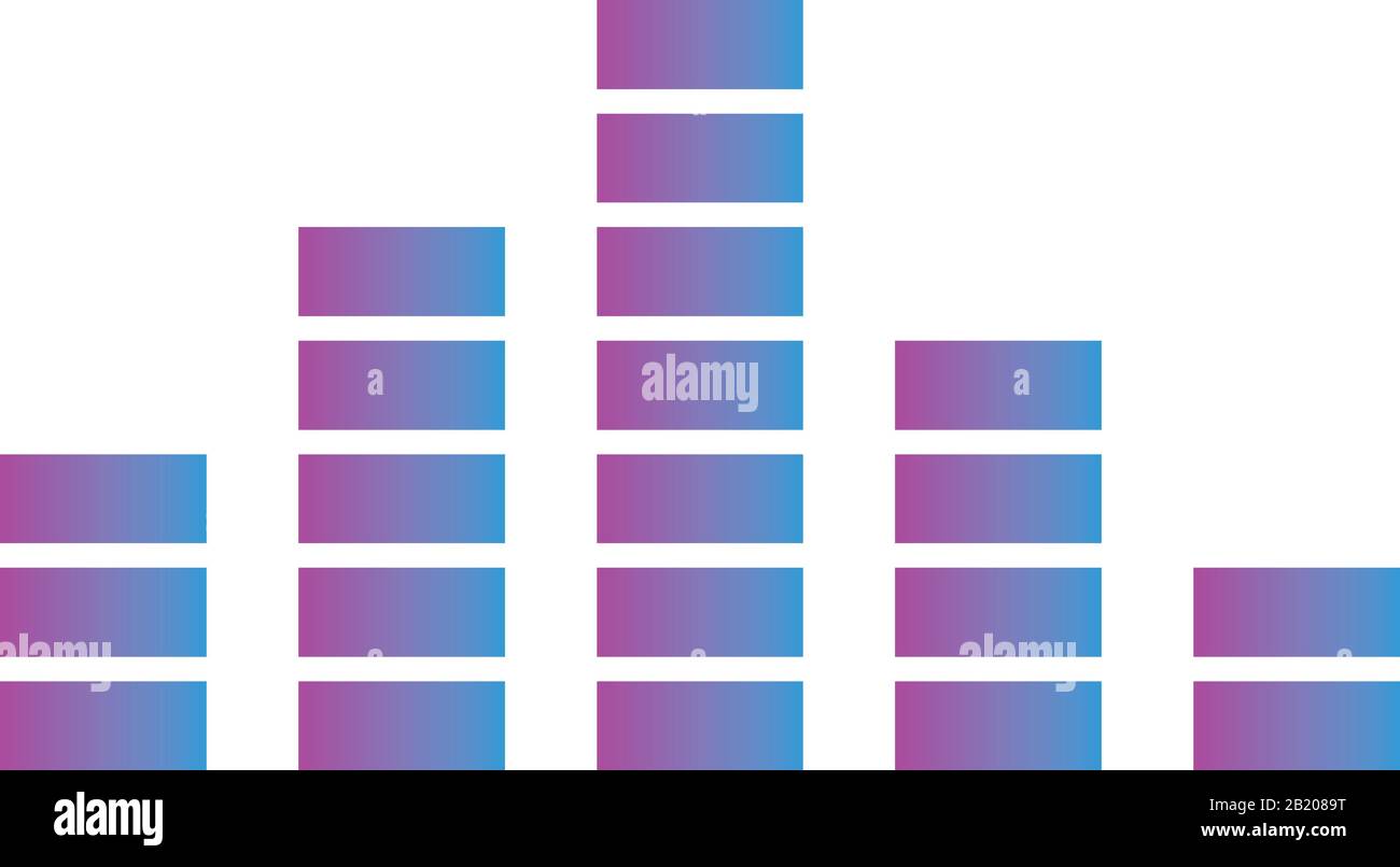 wave gradient style icon design, Music sound melody musical song art ...