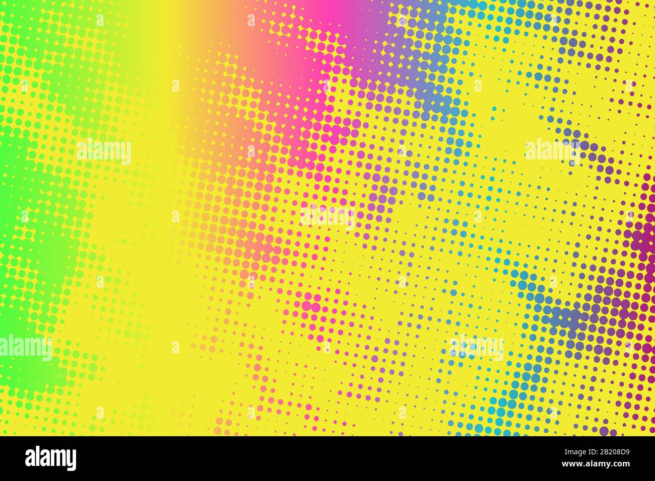 Color Halftone Background Stock Vector Image & Art - Alamy