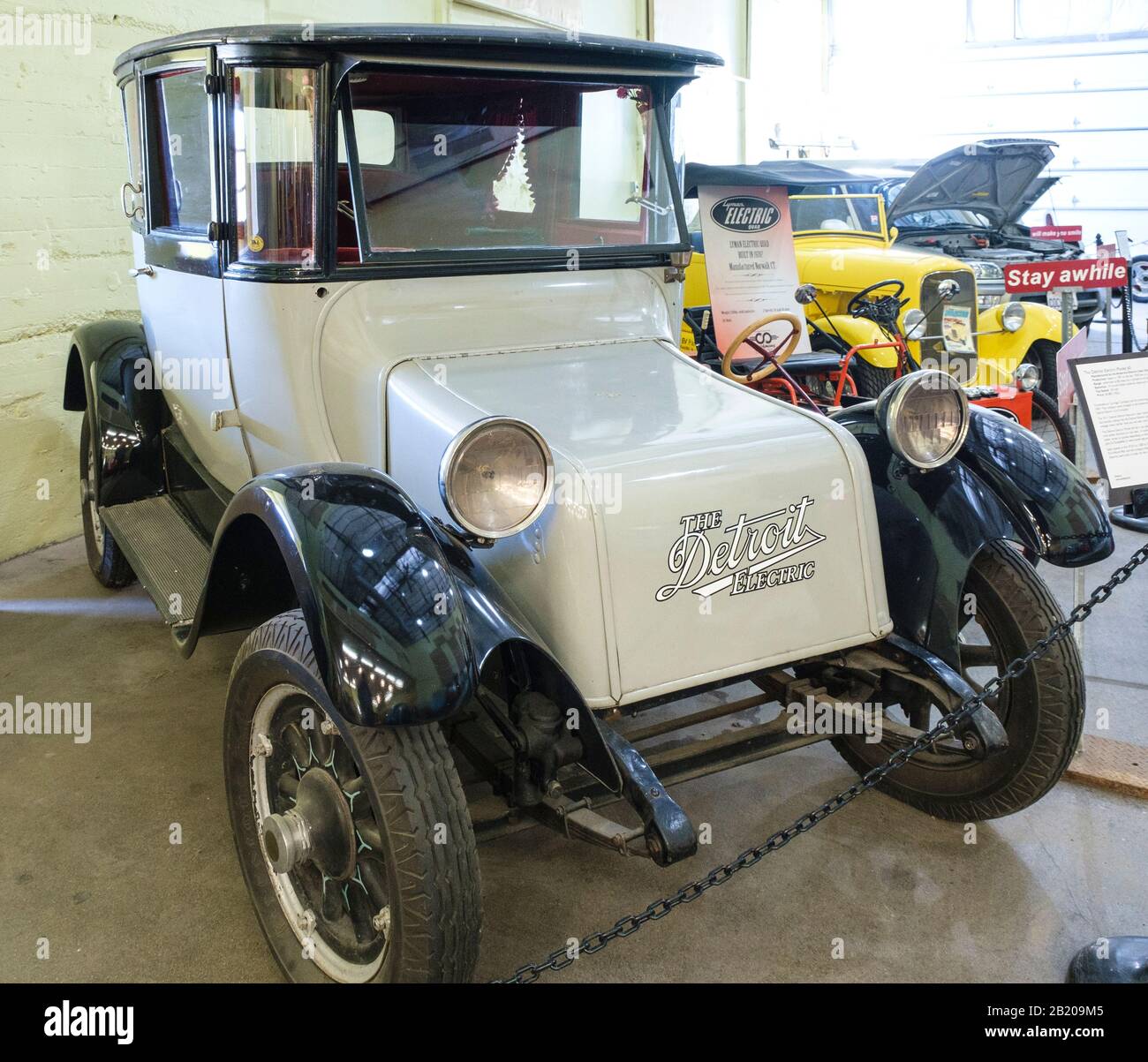 Electric car museum vehicles, Powerhouse Visitor Center, 120 W. Andy ...