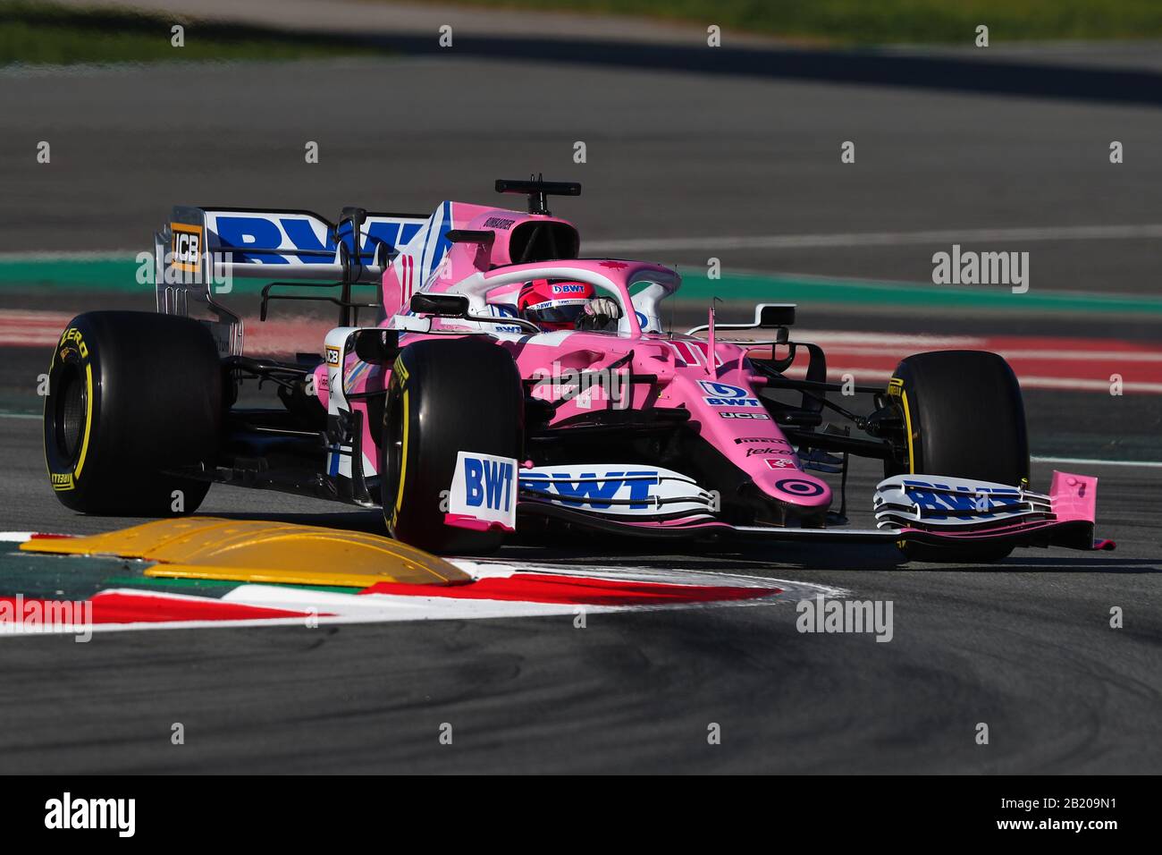 Montmelo, Spain. 28th Feb, 2020. Formula 1 Pre-Season test day 6 ...