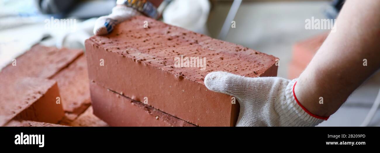 Lifting building material hi-res stock photography and images - Alamy