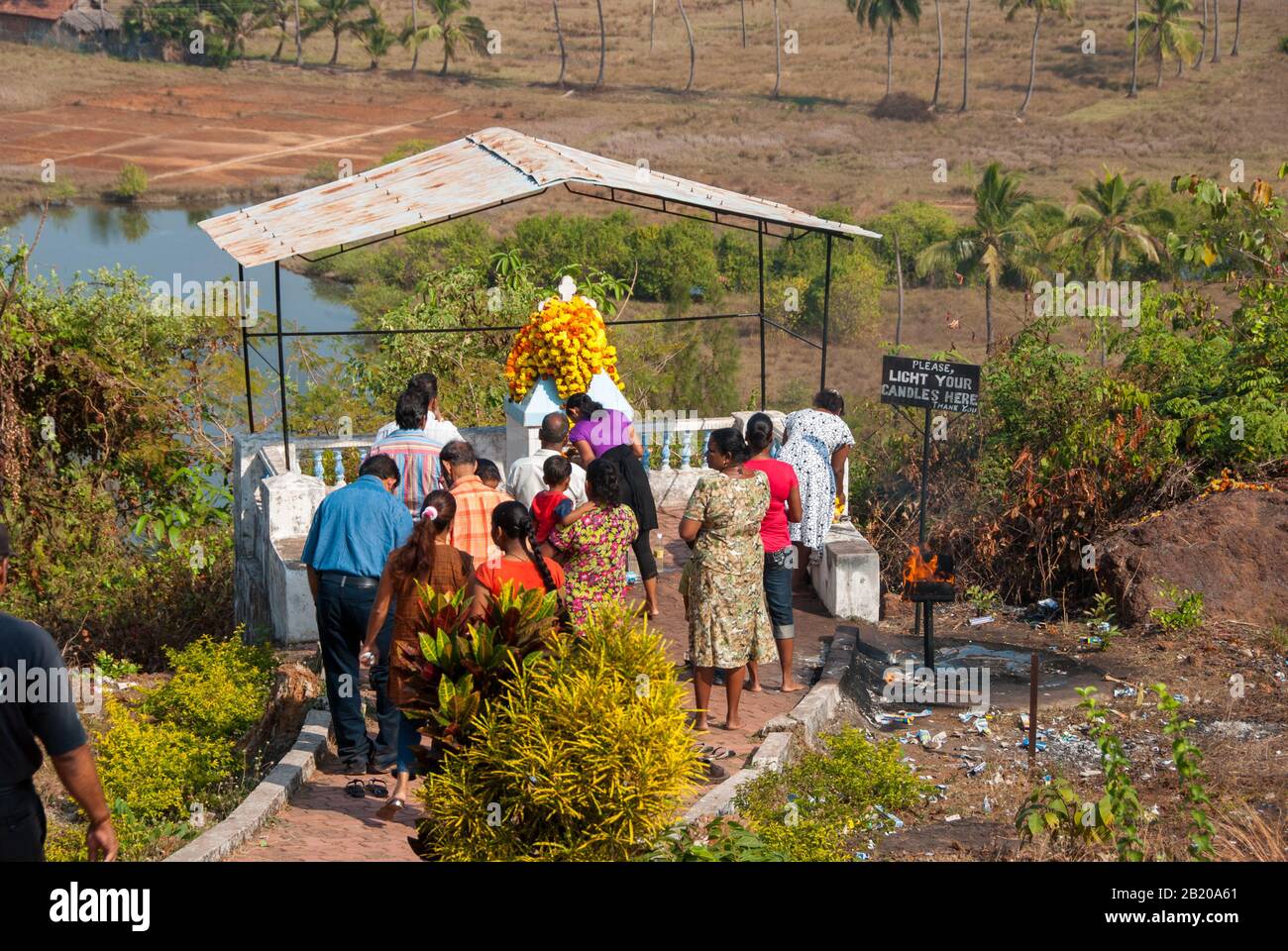 Ceremony in Southern Goa,India Stock Photo - Alamy