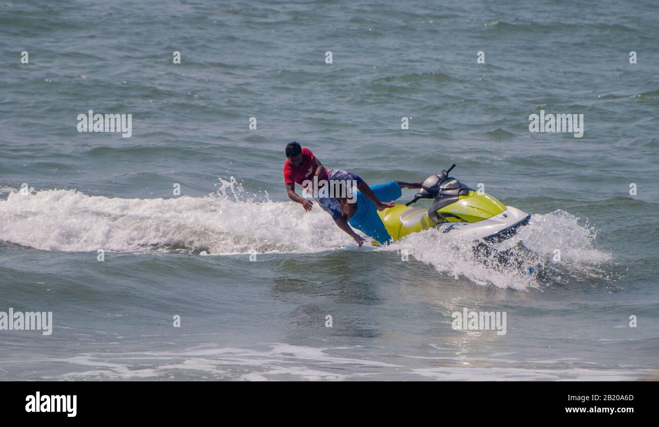 Goa speed boat hi-res stock photography and images - Alamy