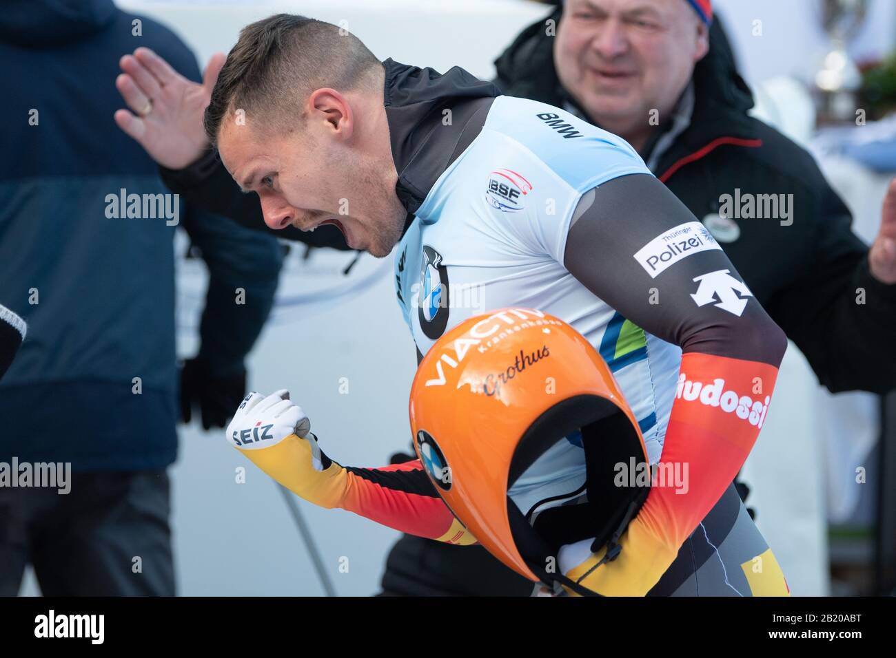 Altenberg, Germany. 28th Feb, 2020. Skeleton: World Championship, One ...