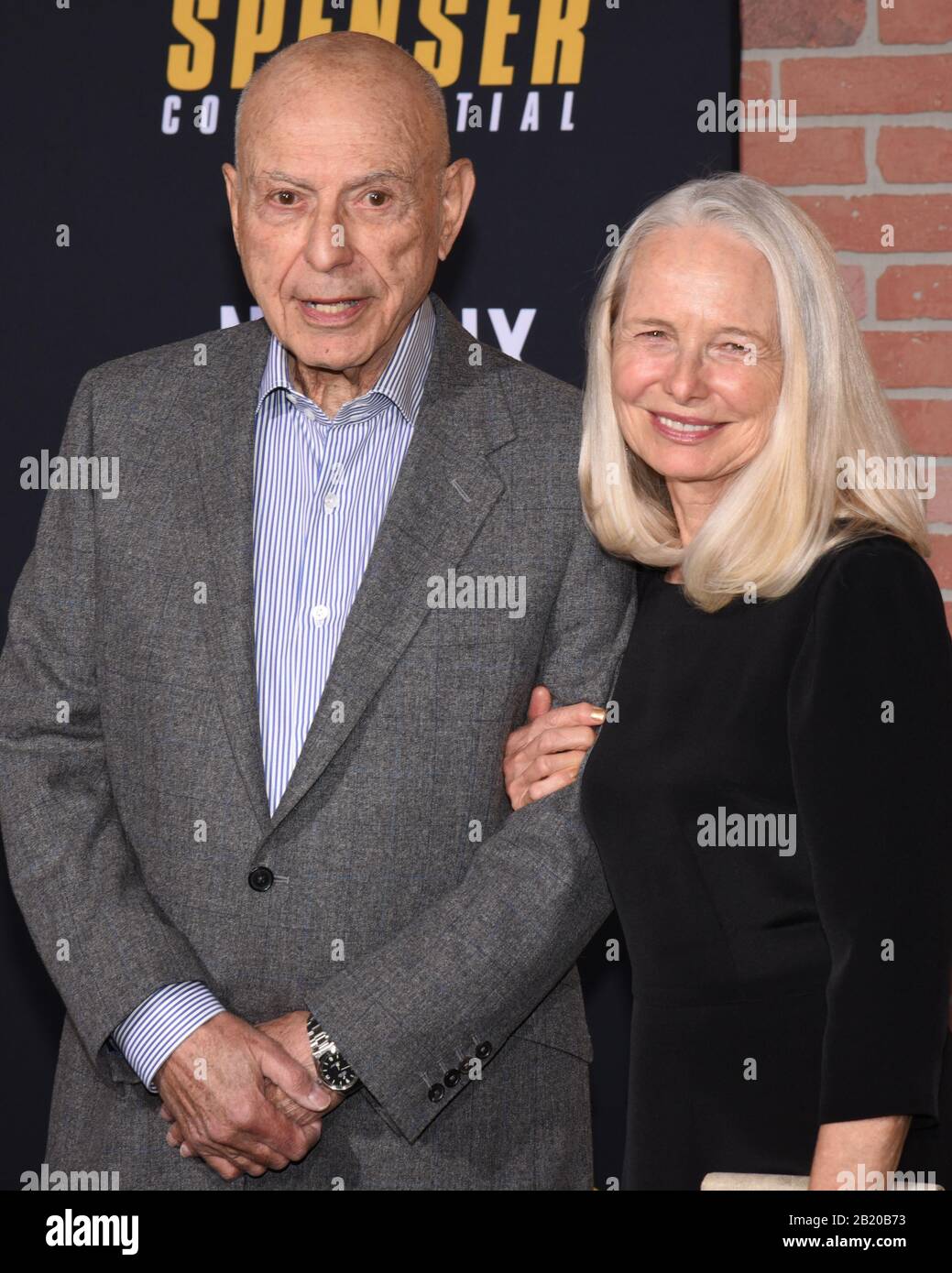 27 February 2020 - Westwood, California - Alan Arkin, Suzanne Newlander ...