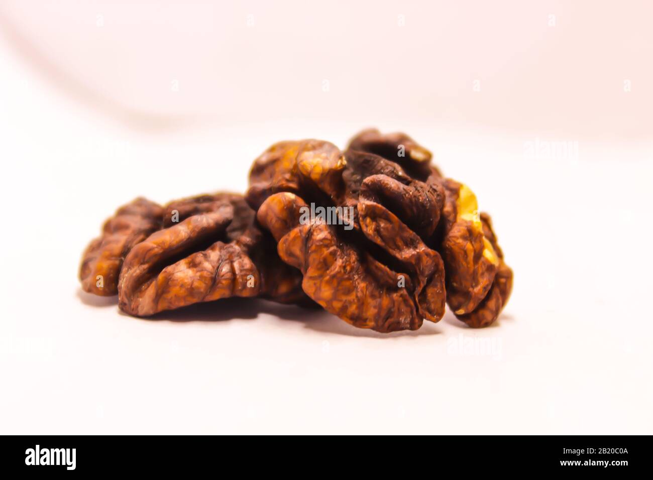 A picture of dry fruits on white background Stock Photo - Alamy