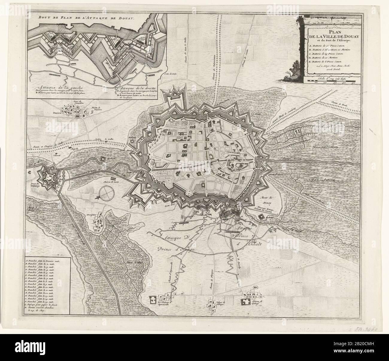 Map of douai hi-res stock photography and images - Alamy