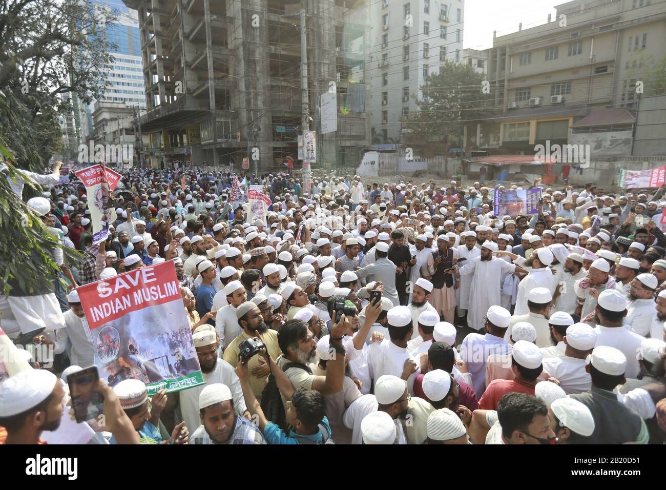 Delhi communal riots hi-res stock photography and images - Alamy