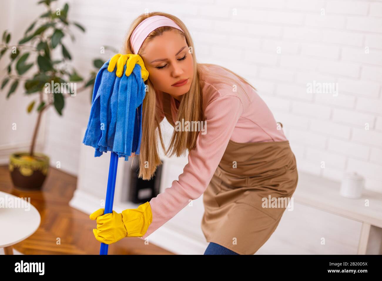 Tired Cleaning High Resolution Stock Photography and Images - Alamy