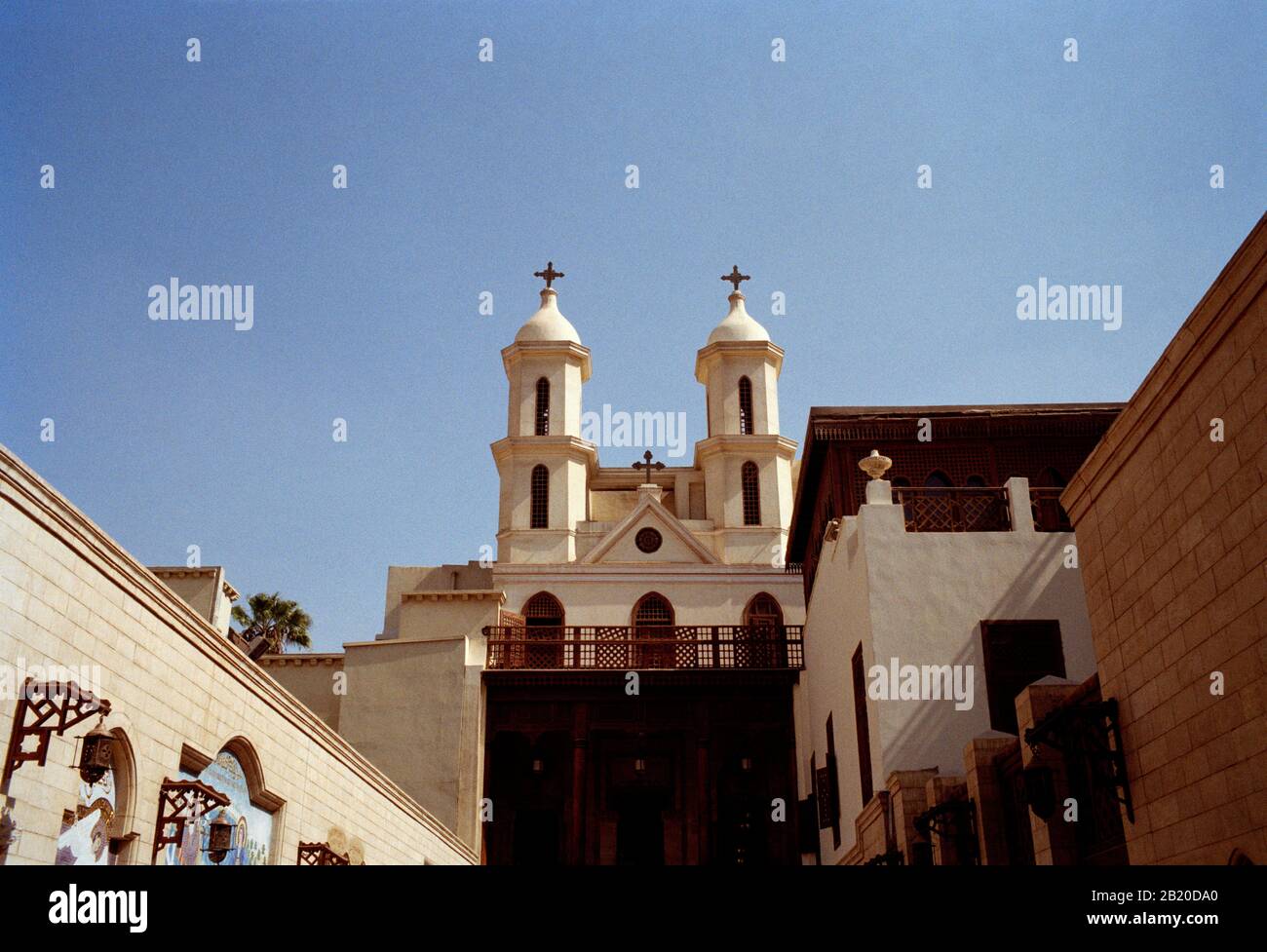 travel Photography - The Hanging Church in Coptic Cairo in the city of ...