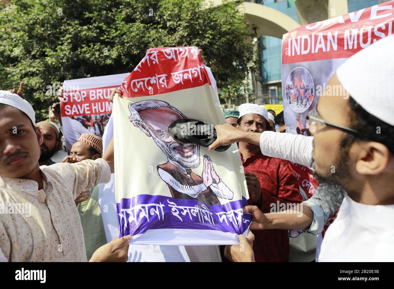 Delhi communal riots hi-res stock photography and images - Alamy
