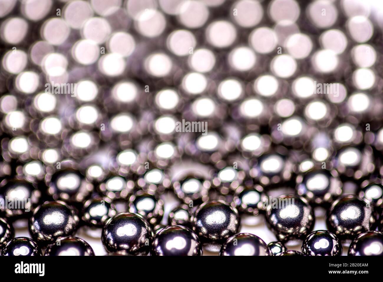 steel balls of a rolling element Stock Photo - Alamy
