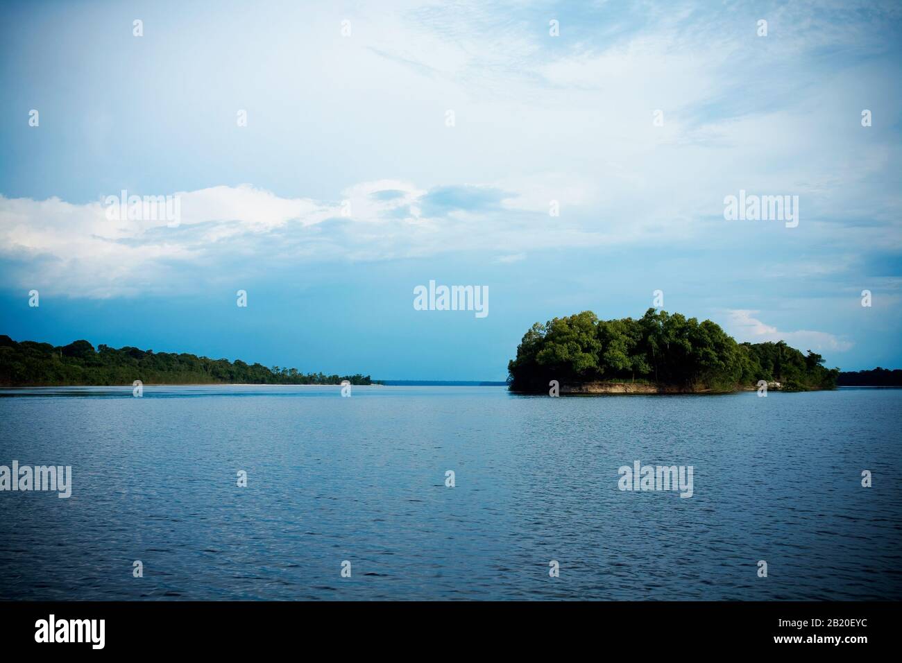 Landscape, Negro River, Iranduba, Amazonas, Brazil Stock Photo - Alamy