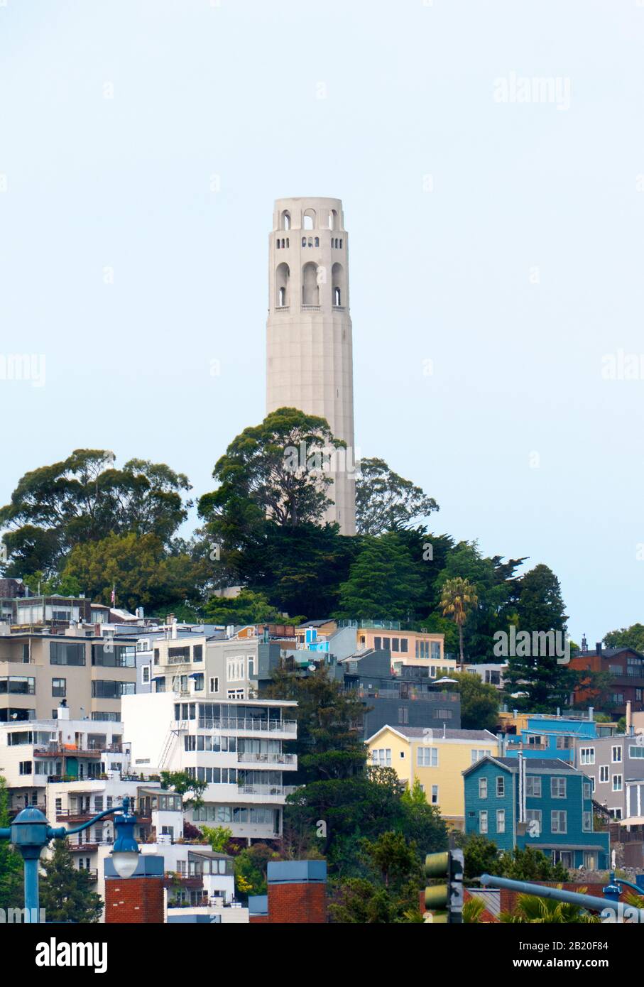 Lillian Coit Memorial Tower High Resolution Stock Photography and ...