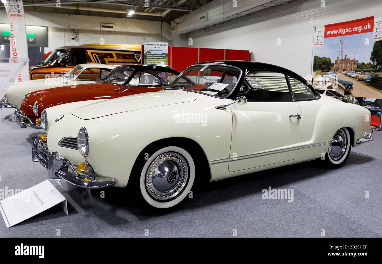Karmann Gia At The London Classic Car Show 2020 UK Stock Photo - Alamy