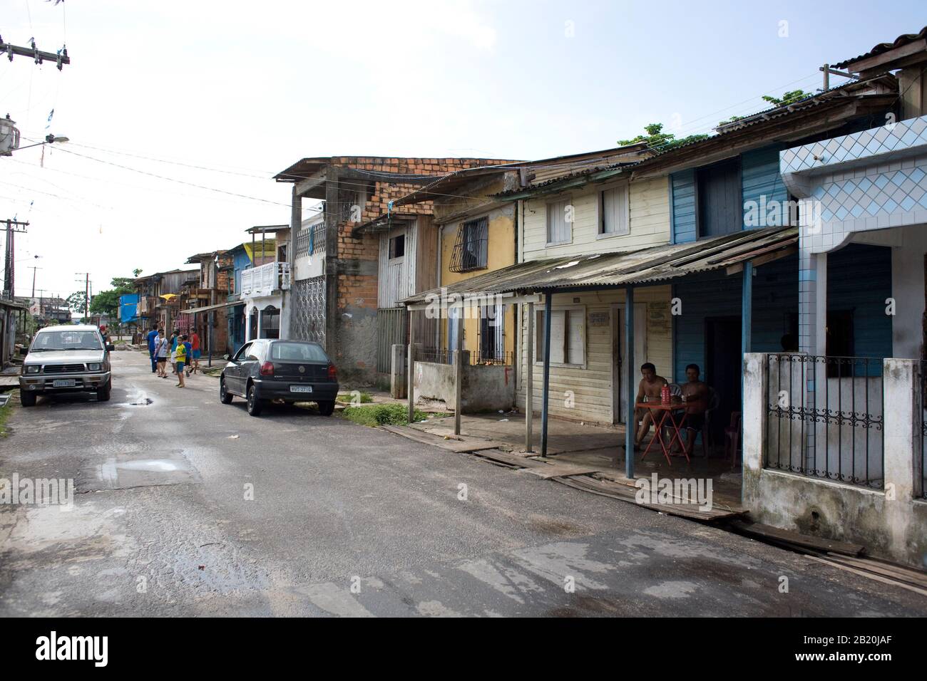 Hut, Barreiro Slum, Belém, Pará, Brazil Stock Photo - Alamy