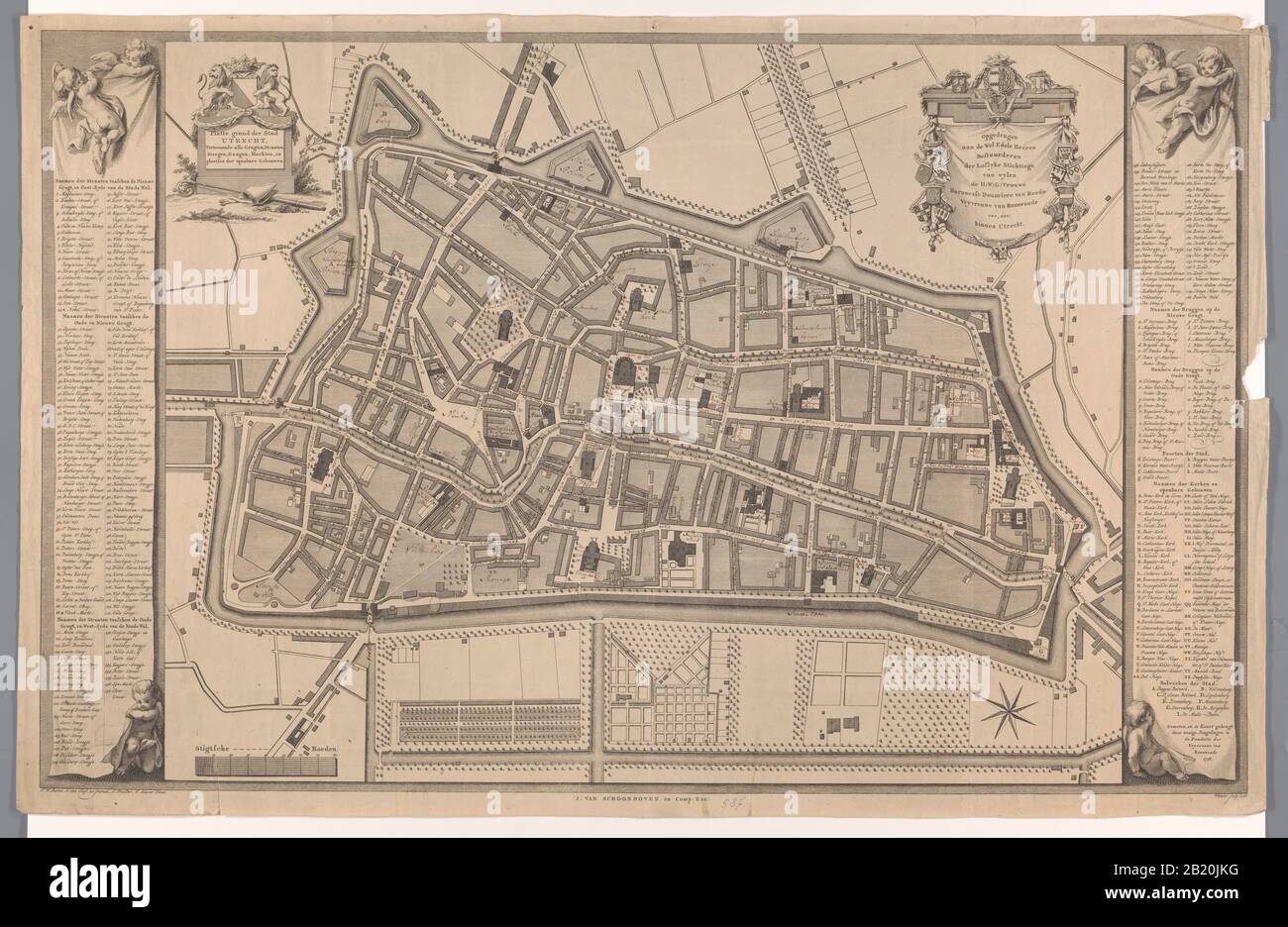 Utrecht map hi-res stock photography and images - Alamy