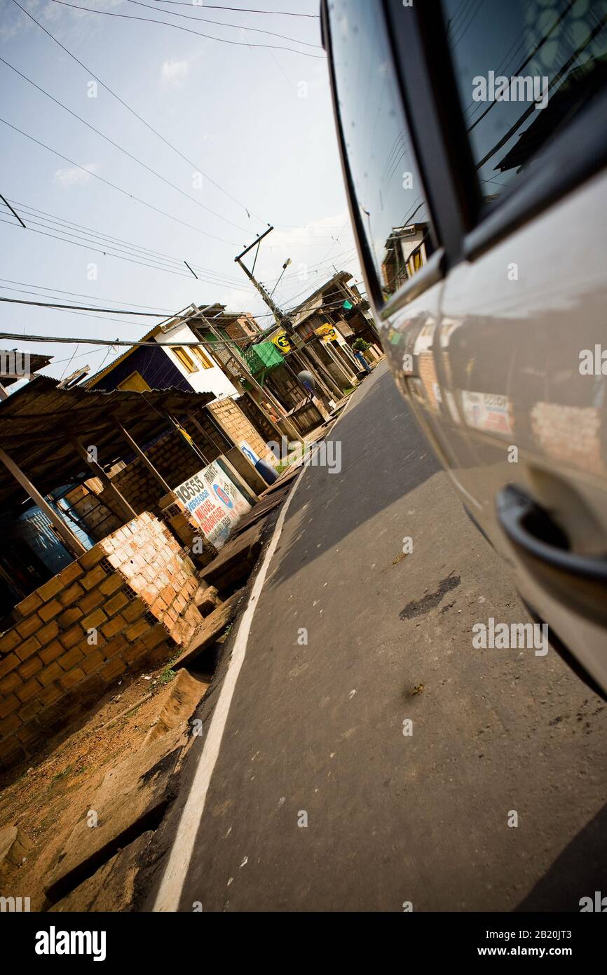 Street, Houses, Barreiro Slum, Belém, Pará, Brazil Stock Photo - Alamy