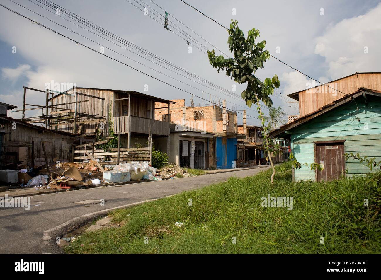 House, Barreiro Slum, Belém, Pará, Brazil Stock Photo - Alamy