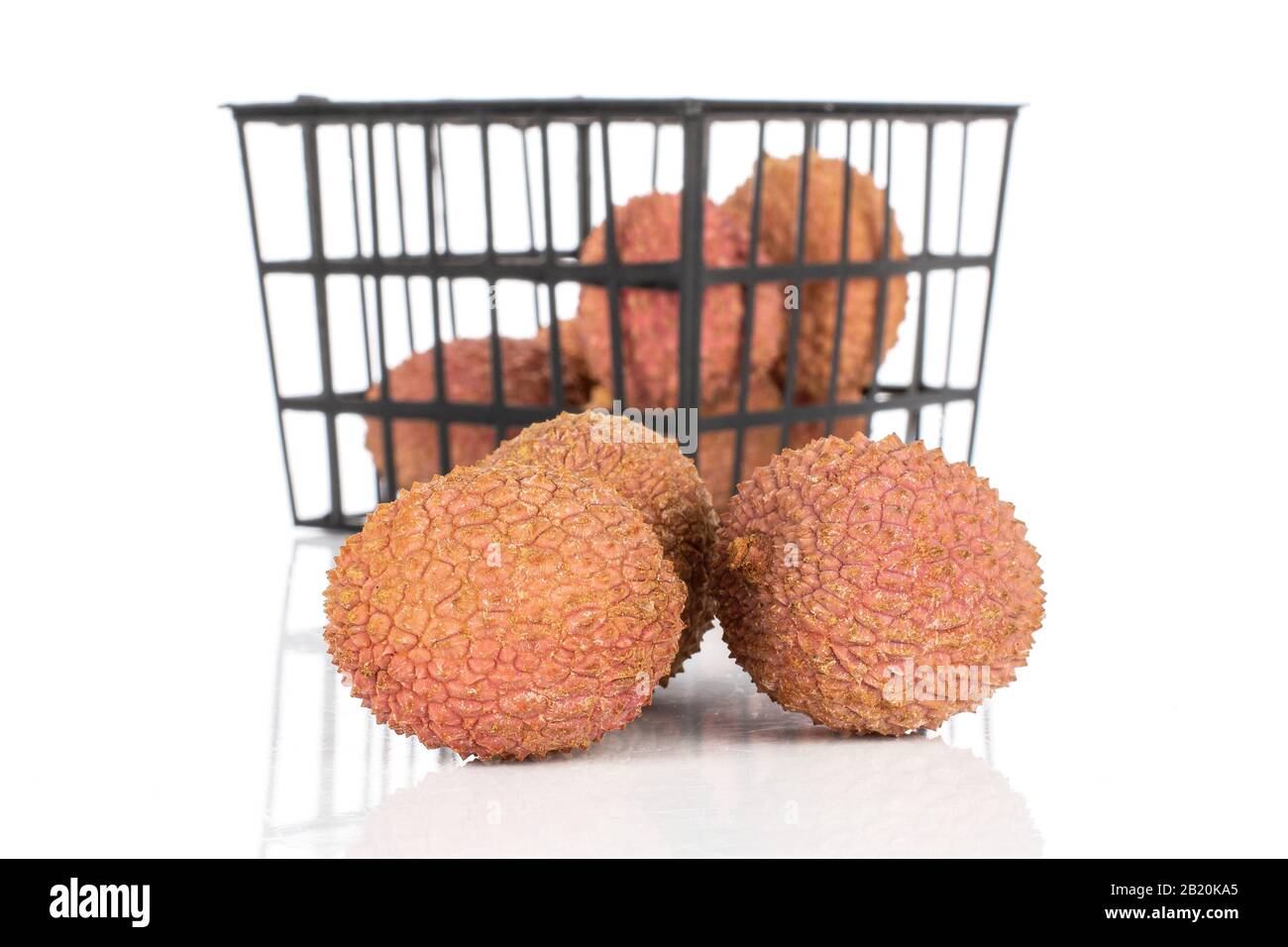 Litchi square hi-res stock photography and images - Alamy