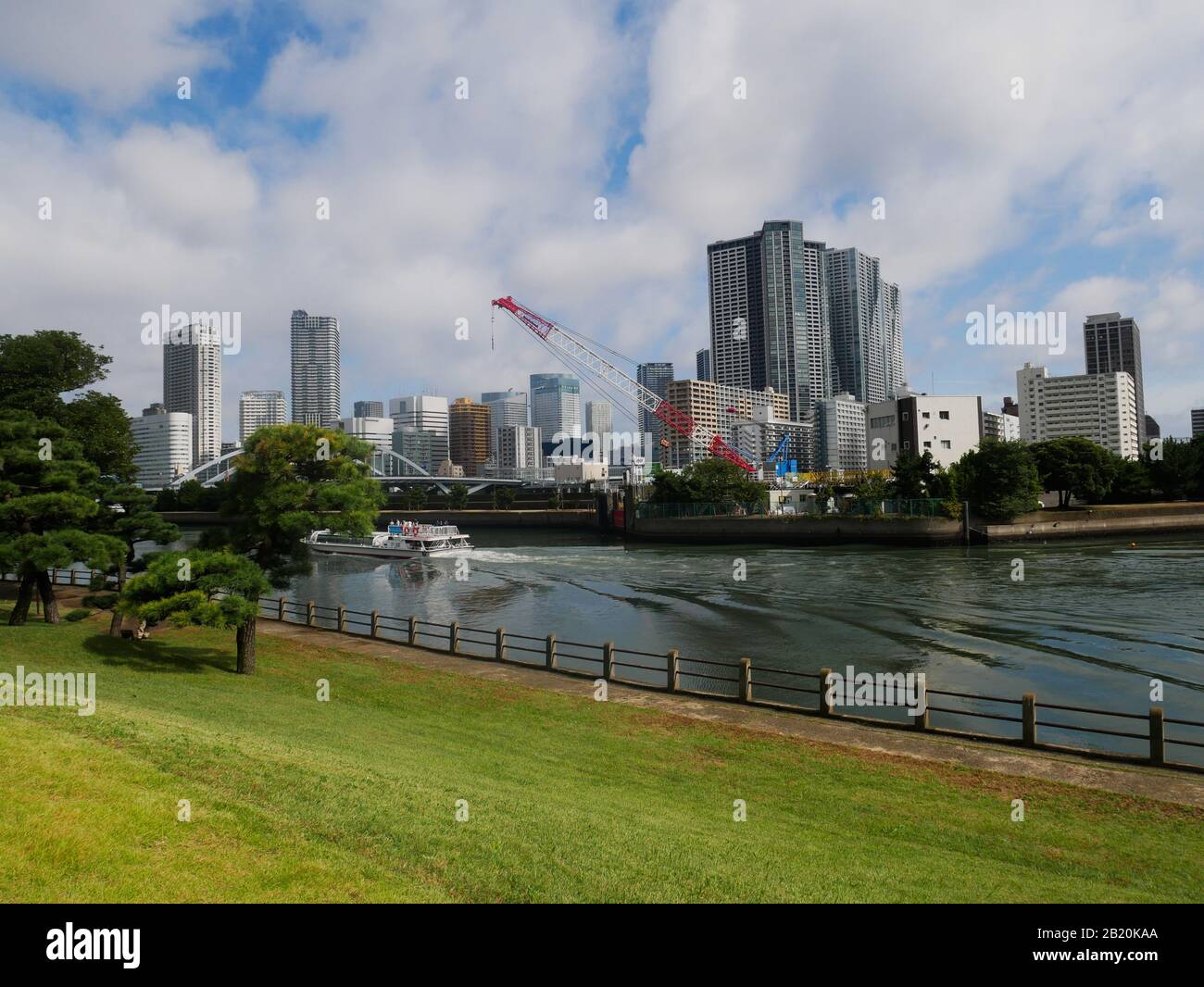 Tokyo park with nature and city views Stock Photo - Alamy