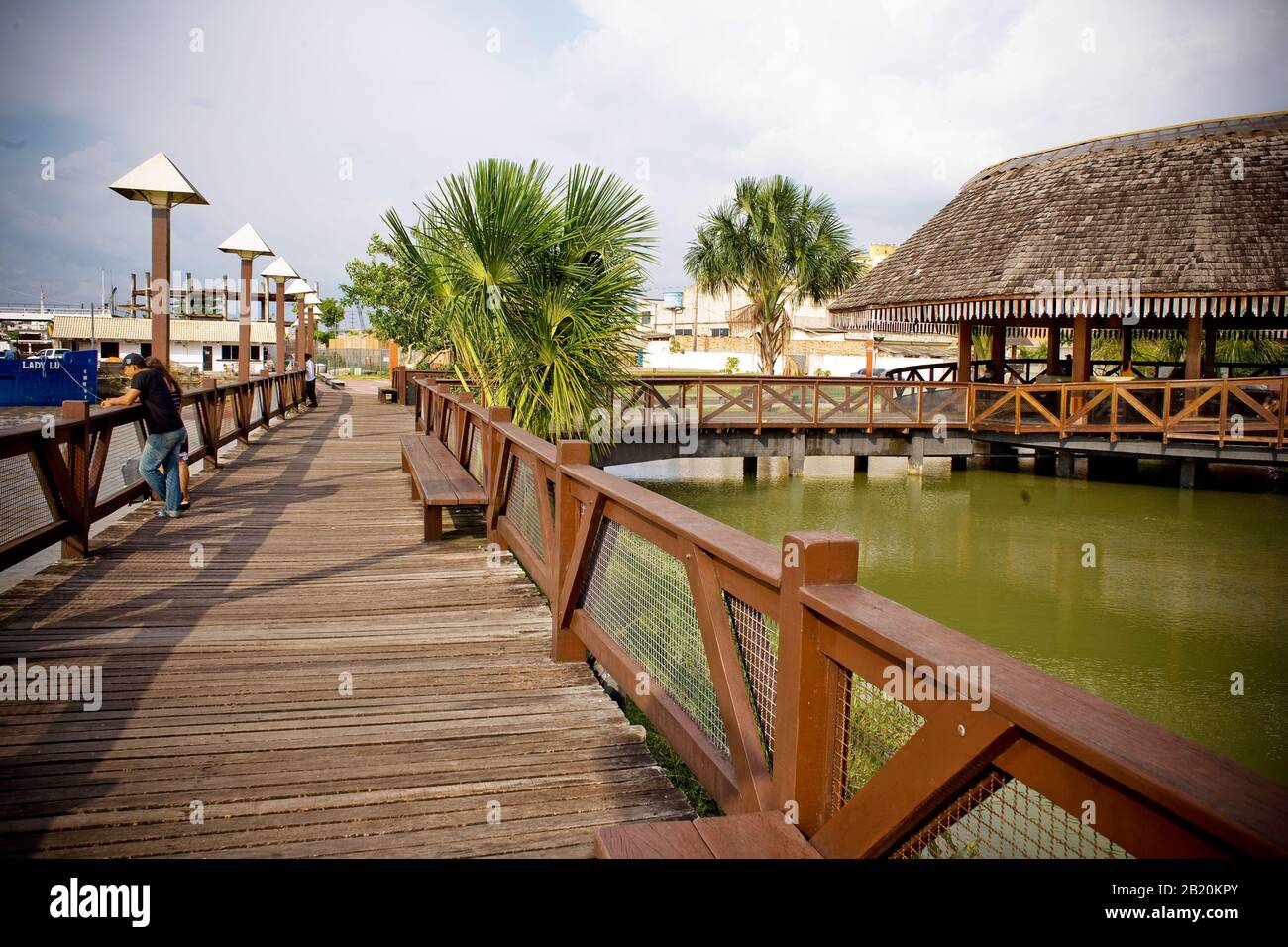 Landscape, Ver-o-Rio Fair, Belém, Pará, Brazil Stock Photo - Alamy