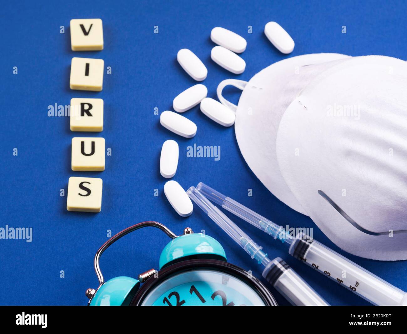 Viral disease treatment and prevention concept Stock Photo - Alamy