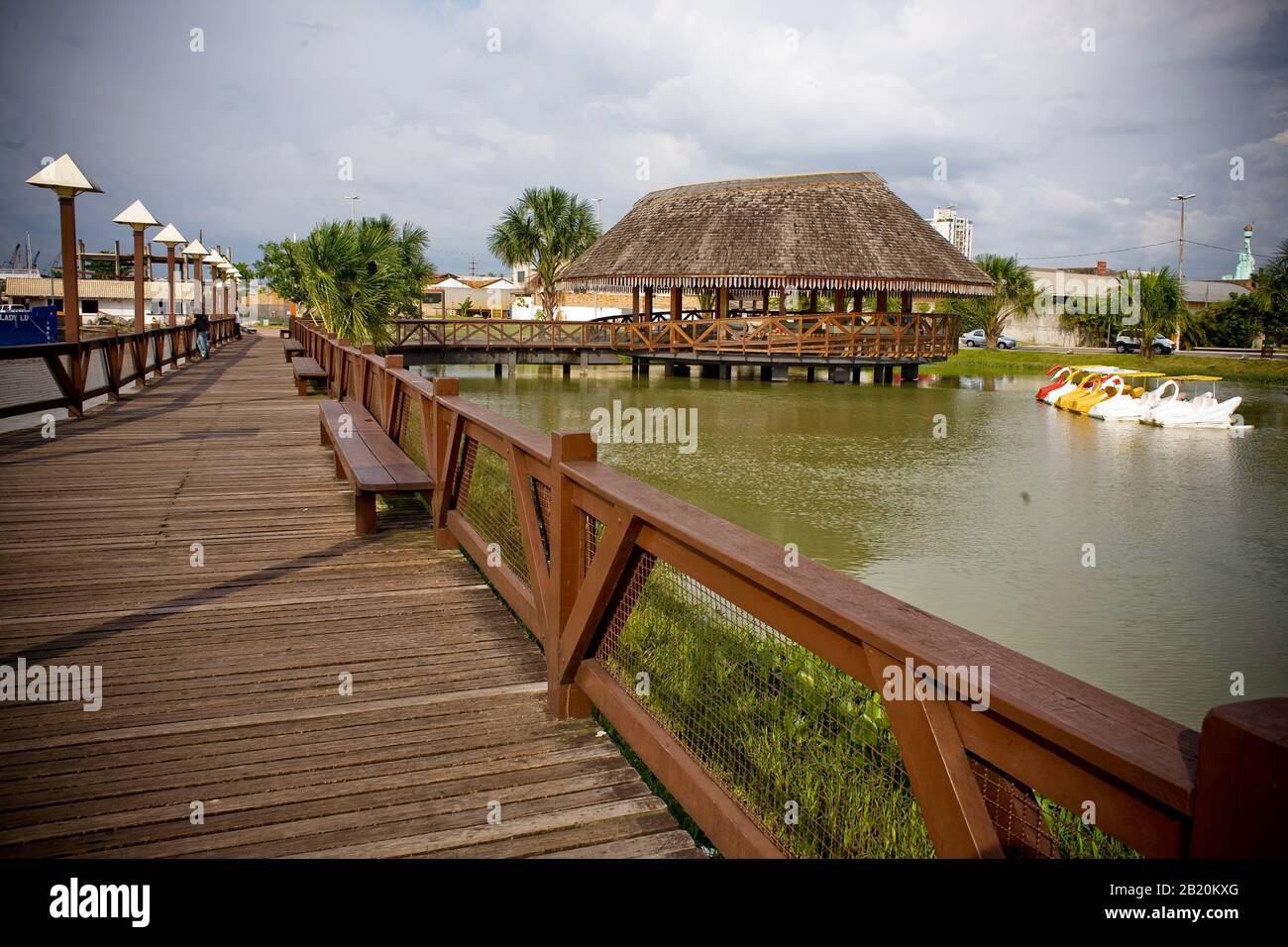 Landscape, Ver-o-Rio Fair, Belém, Pará, Brazil Stock Photo - Alamy