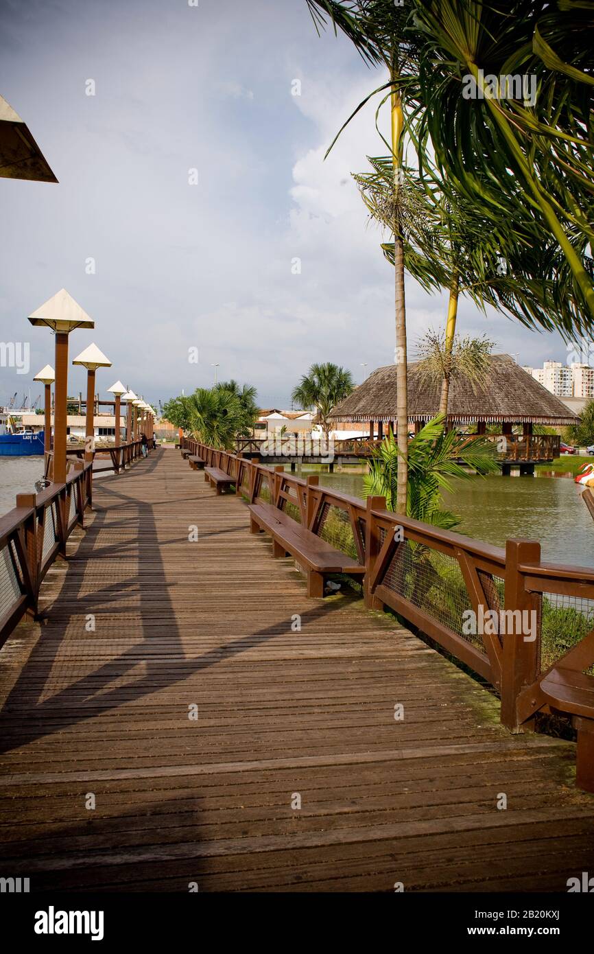 Landscape, Ver-o-Rio Fair, Belém, Pará, Brazil Stock Photo - Alamy